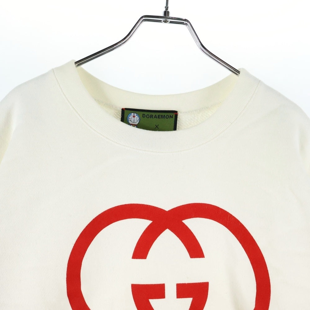 GUCCI(グッチ) 21SS ×DORAEMON ドラえもん フロント刺繍 クルーネック